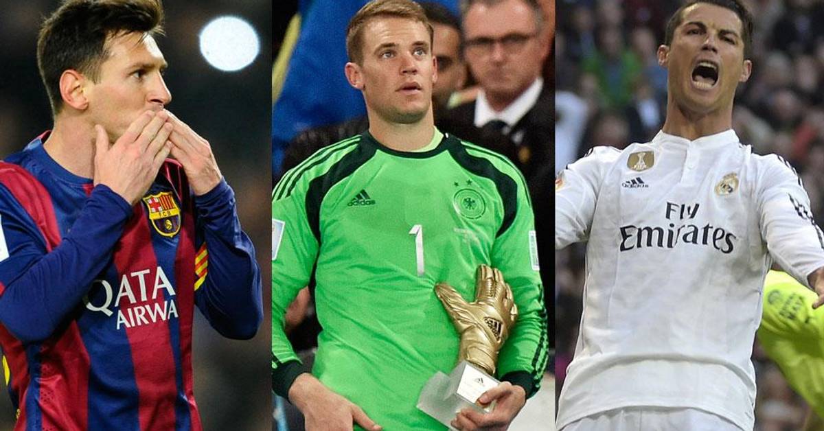 Messi, Neuer eller Ronaldo? | SVT Nyheter