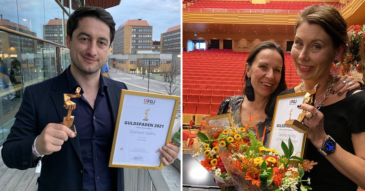 Flera SVT-journalister vinnare i 2021 års ”Guldspadar” | SVT Nyheter