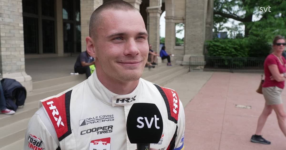 Ny Indy Lights-seger för Linus Lundqvist: ”Helt fantastiskt” | SVT Sport