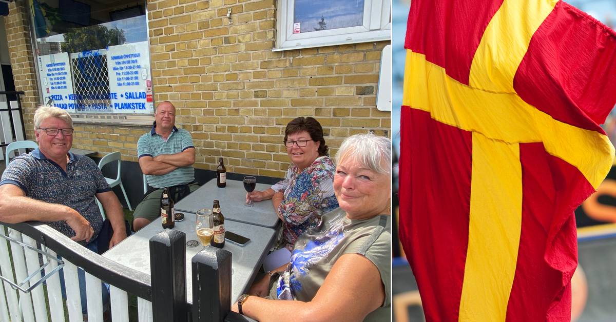 Mat och natur firades på Skånska flaggans dag | SVT Nyheter