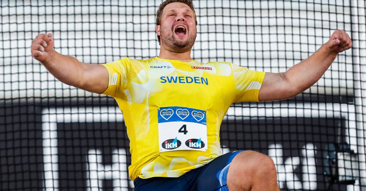 Daniel Ståhl vann på Finnkampen | SVT Sport