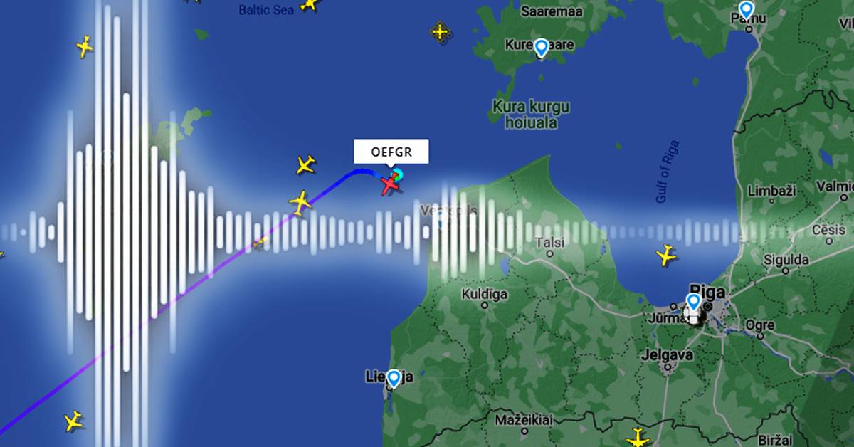 Hör larmet innan planet störtade i Östersjön: ”Mayday relay” | SVT Nyheter