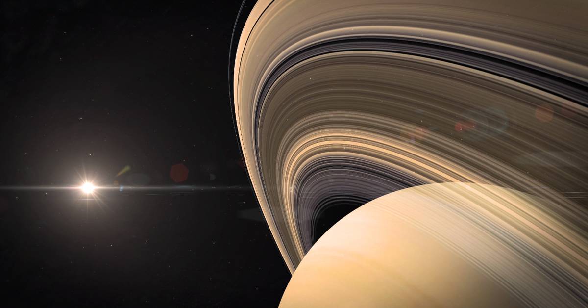 Saturnus ringar kan vara rester av en måne | SVT Nyheter