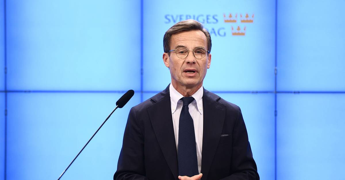 Kristersson om Natoförhandlingarna: Världen står inte stilla för att vi haft val | SVT Nyheter