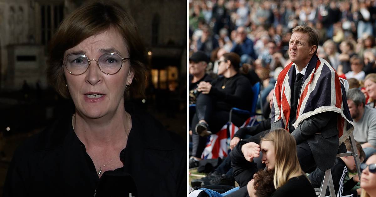 SVT:s reporter efter begravningen: ”En högtidlig och känslosam dag ...