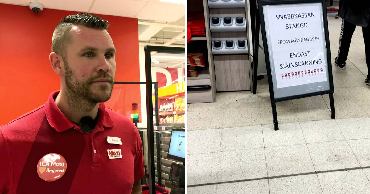 ICA-butiker i Västsverige tar bort självutcheckning på grund av svinn ...