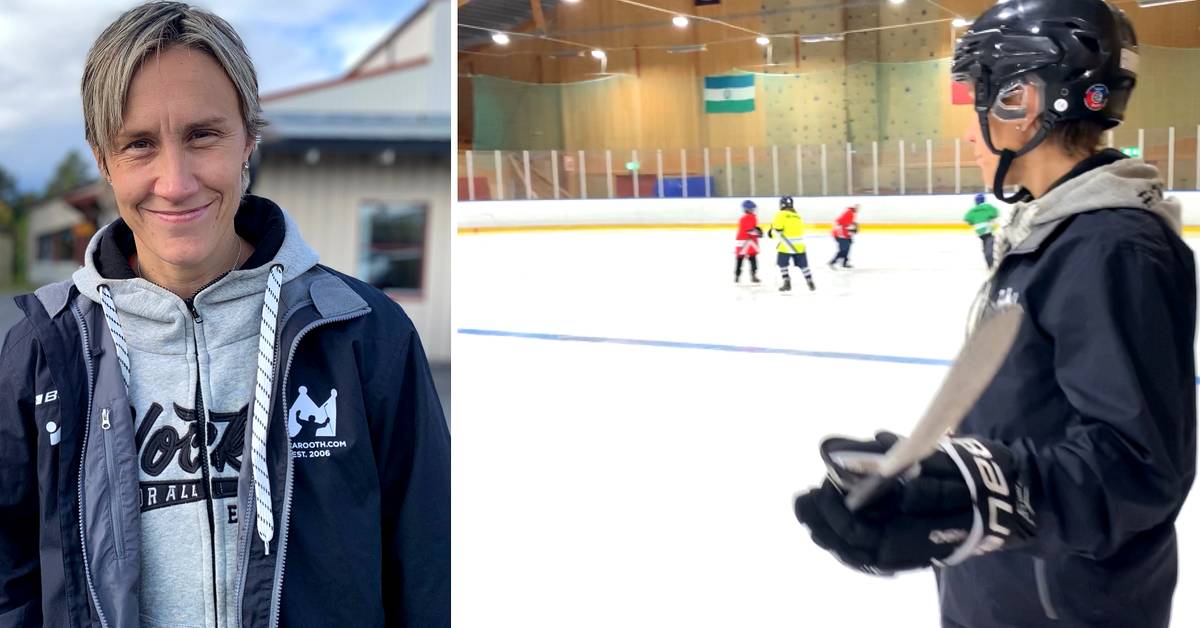 Tidigare hockeyproffset Maria Rooth på plats i Järpen: ”Flickhockeyn är ...