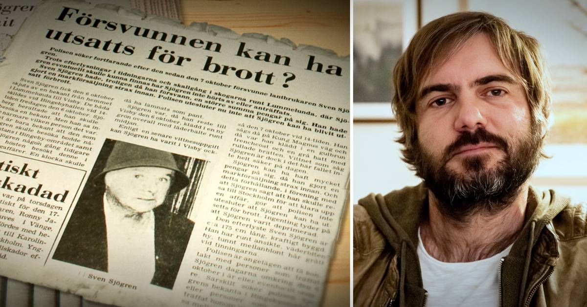 Ny SVT-dokumentär om fallet med försvunne Sven Sjögren på Gotland | SVT ...