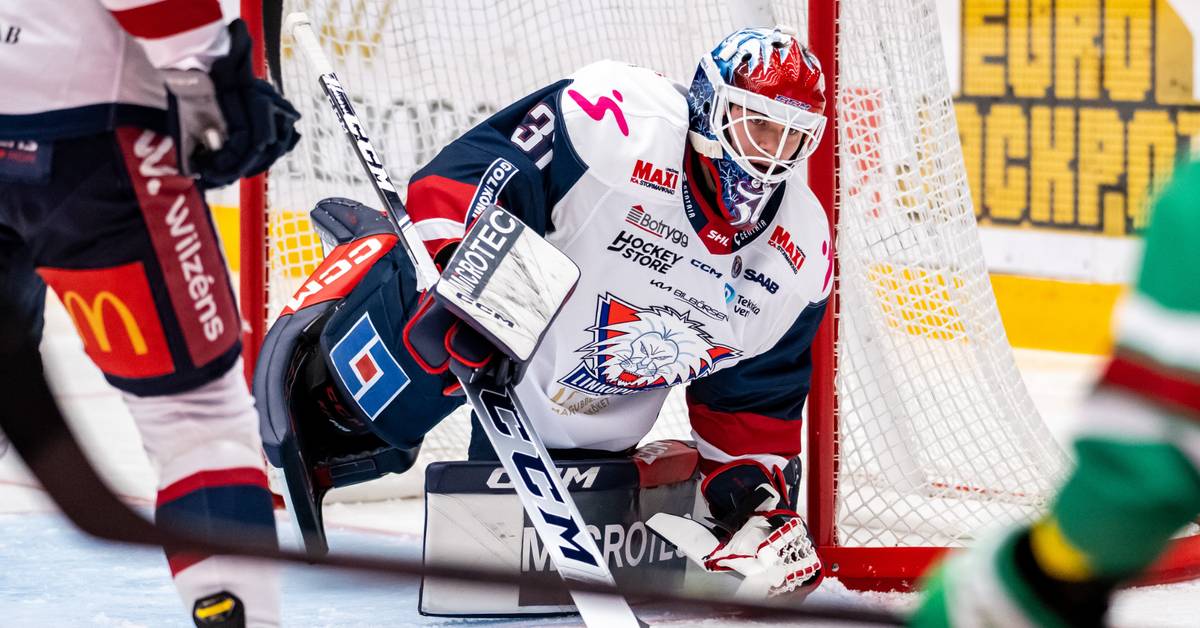 Jesper Myrenberg med monsterräddning för Linköping i SHL-debuten mot ...