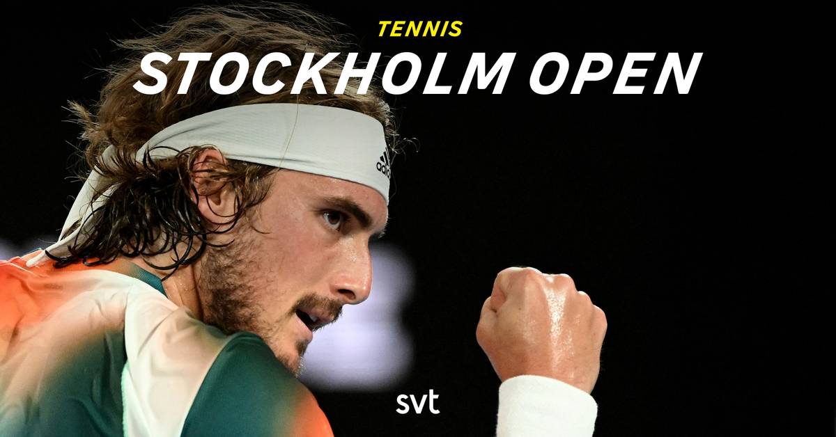 Stockholm Open från Kungliga tennishallen | SVT Sport