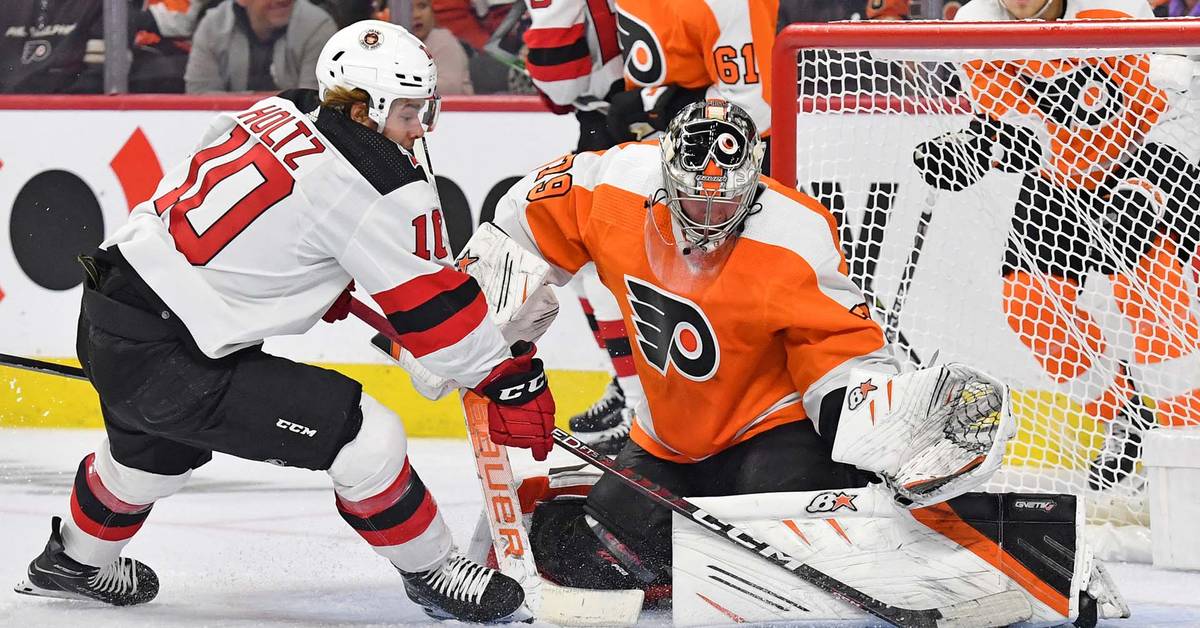 Alexander Holtz slog till med första NHL-målet: ”Blev verkligen glad ...