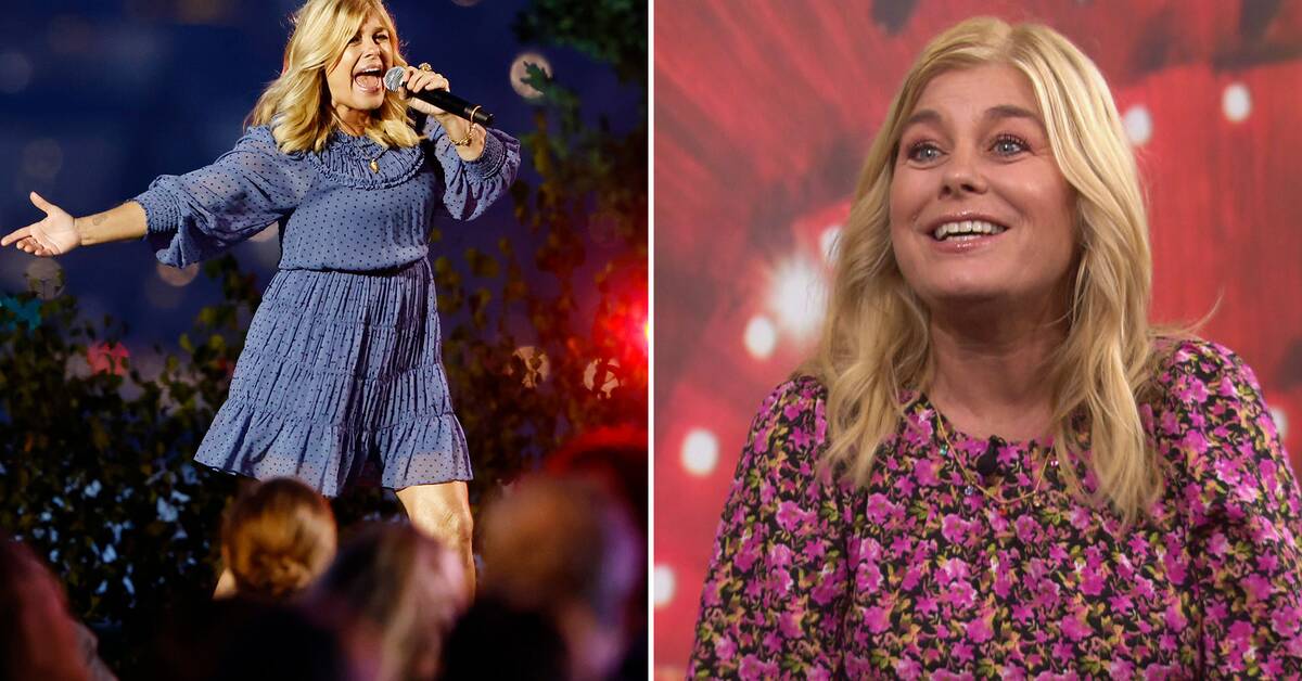 Pernilla Wahlgren Tar över Allsång På Skansen Svt Nyheter
