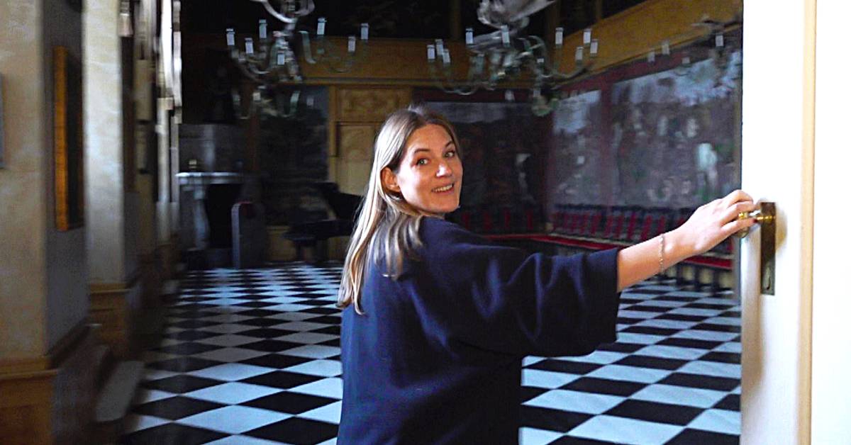 Salongerna på Stora Sundby slott lockar tv-producenter och reklamfilmsmakare | SVT Nyheter