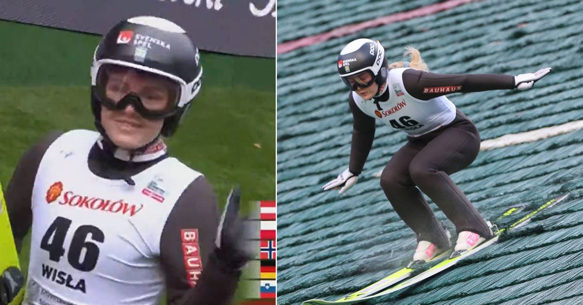 Frida Westman tog karriärens första pallplats i världscupen | SVT Sport