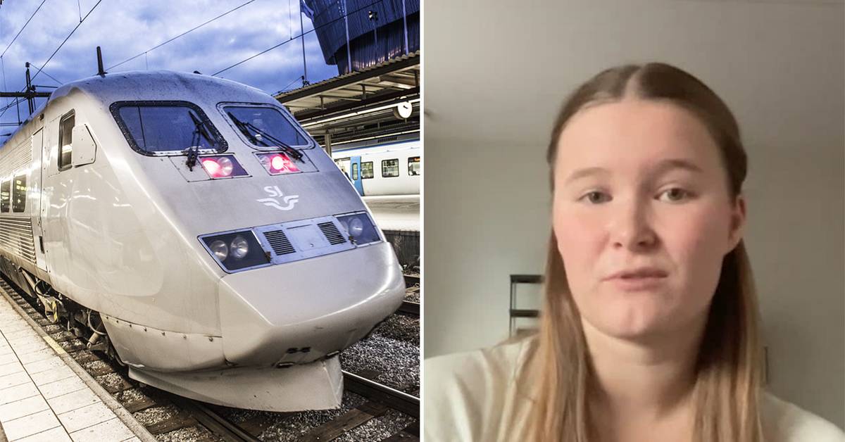 Alice drabbades av SJ:s biljettkaos: ”Helt vansinnigt” | SVT Nyheter