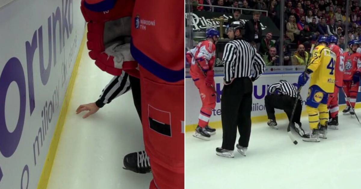 Sam Hallams debut bröts i andra perioden: ”Speciell match” | SVT Sport