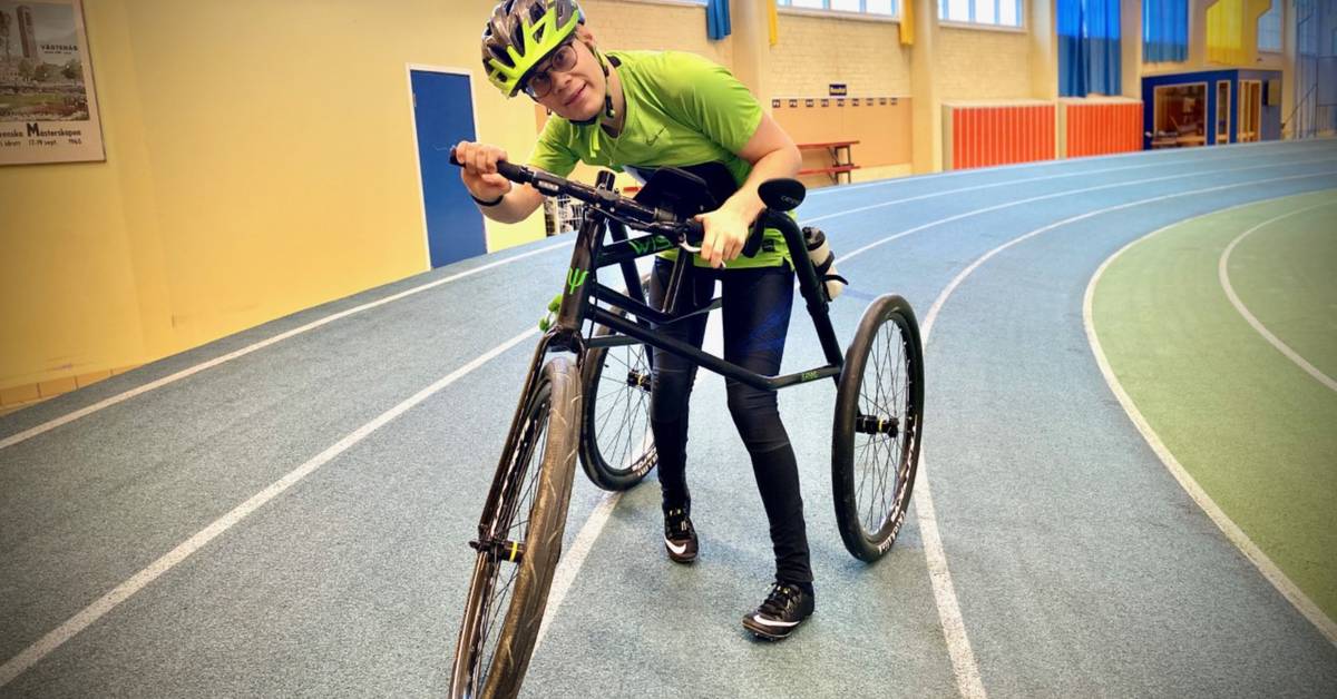 Wiktor Hanssen från Västerås är stjärna i frame running: ”Ge inte upp ...