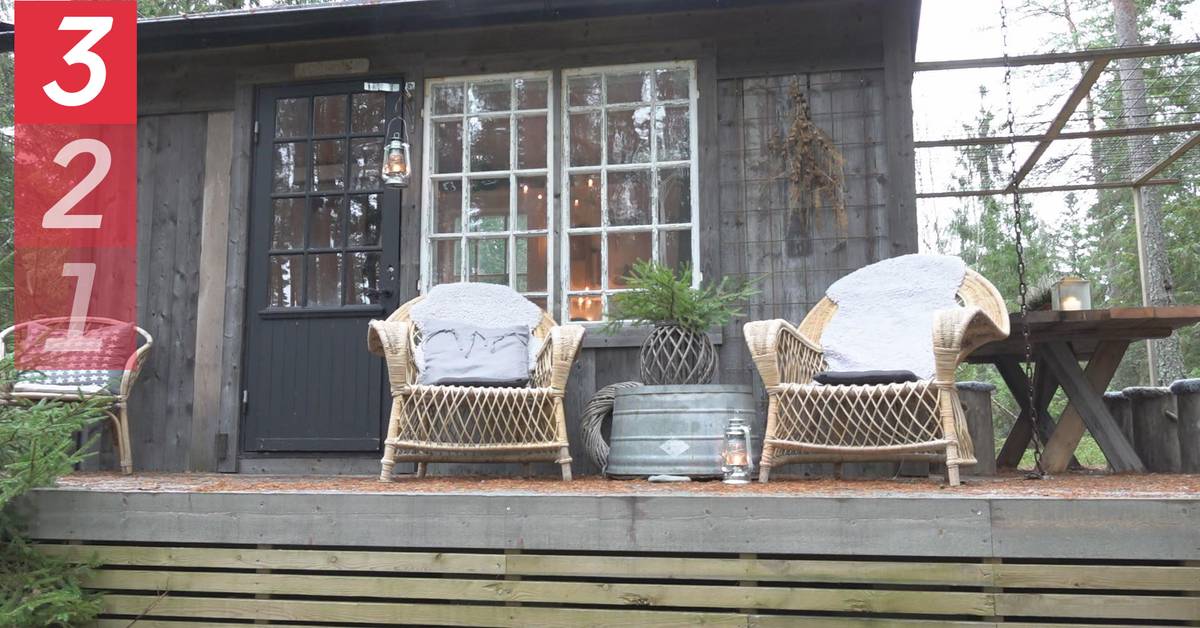 Lista: Tre utmaningar med Tereses kojbygge i skogen | SVT Nyheter