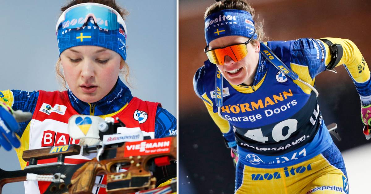 Linn Persson bommade i segerläge – Elvira Öberg fyra i jaktstarten | SVT Sport