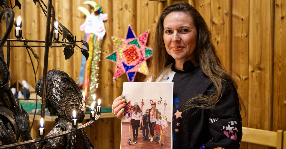 Nataliya från Ukraina firar sin första jul i Sverige: ”Det känns inte ...