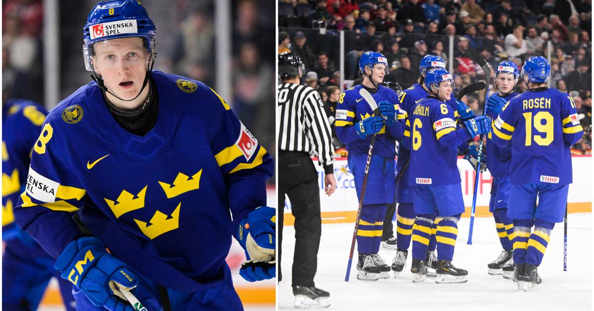 Sverige tog knapp seger mot Tyskland i junior-VM – Adam Engström och ...