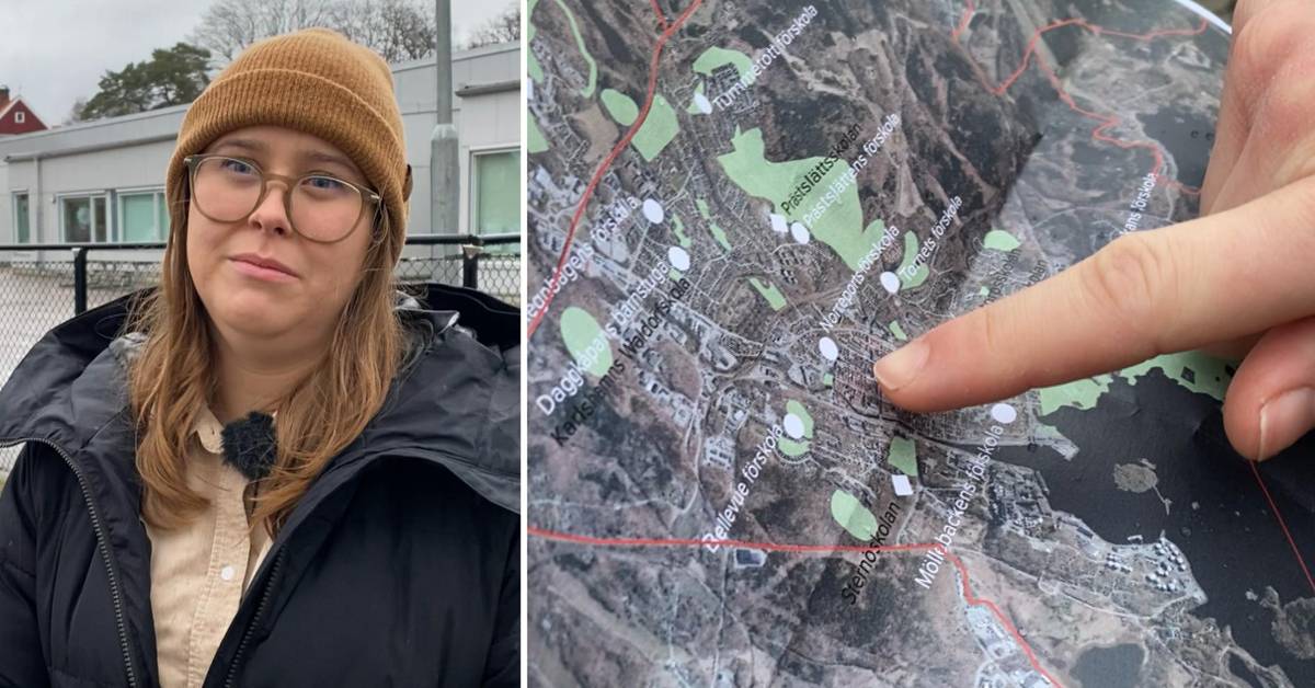 Så bra tillgång har barn till grönområden i Karlshamn | SVT Nyheter