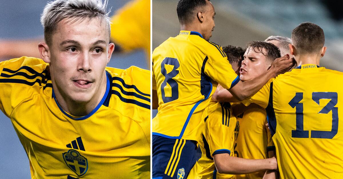 Sent mål av Jacob Ondrejka gav Sverige segern mot Island | SVT Sport Sent mål av Jacob Ondrejka gav Sverige segern mot Island | SVT Sport