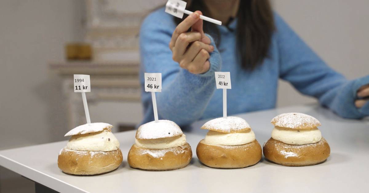 Så mycket kostar en semla i dag: ”Har ökat mer än inflationen” | SVT ...
