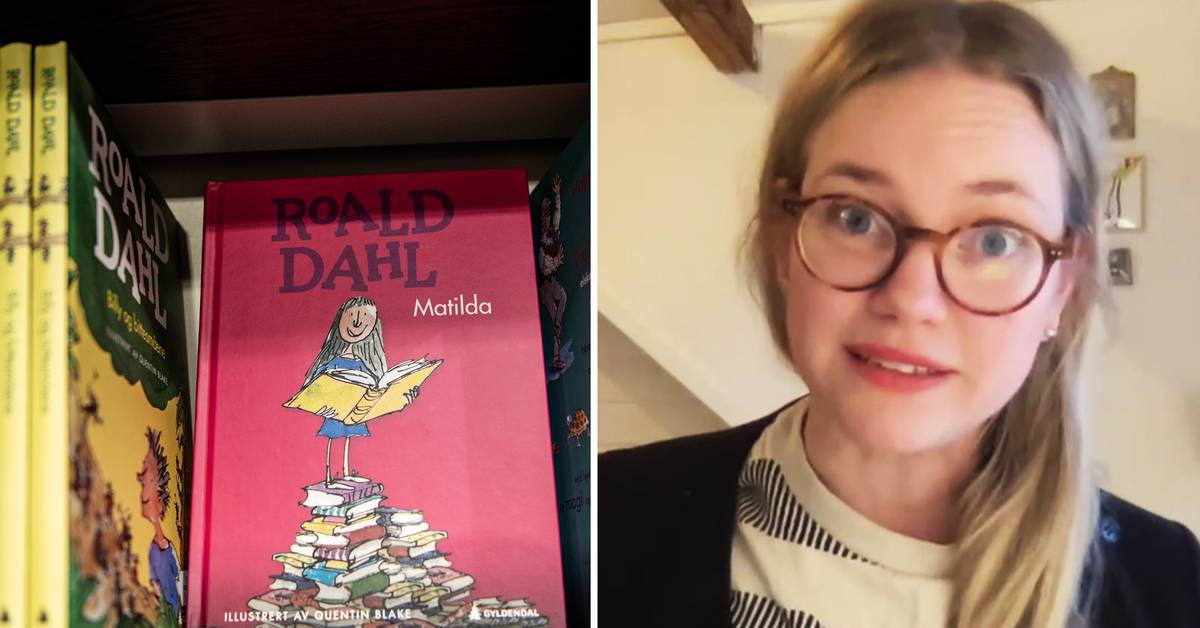 Efter kritiken – Roald Dahls böcker ges ut utan ändringar | SVT Nyheter