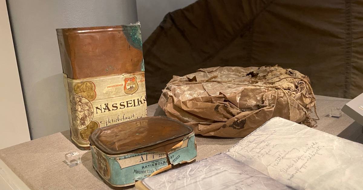 Konservburkar för Andrée-expeditionen överlämnas till Grenna Museum ...