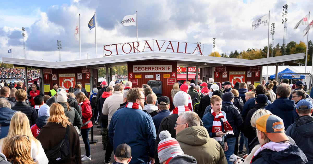 Chock för Degerfors – kommunen vill sälja Stora Valla | SVT Sport
