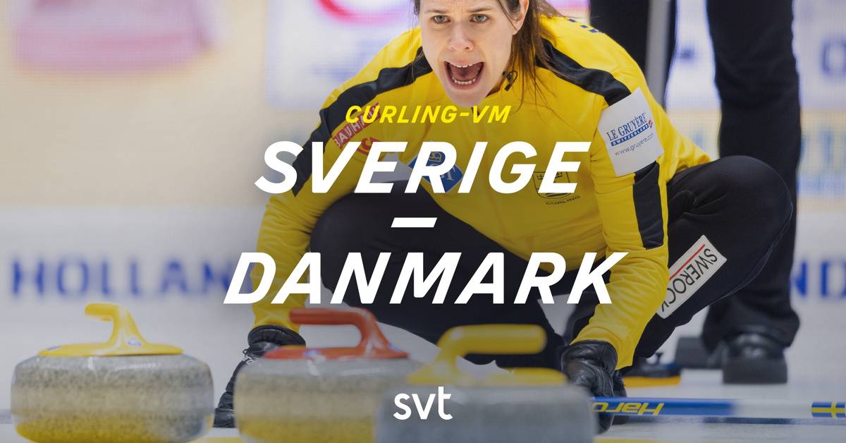 Sverige mot Danmark i curling-VM | SVT Sport