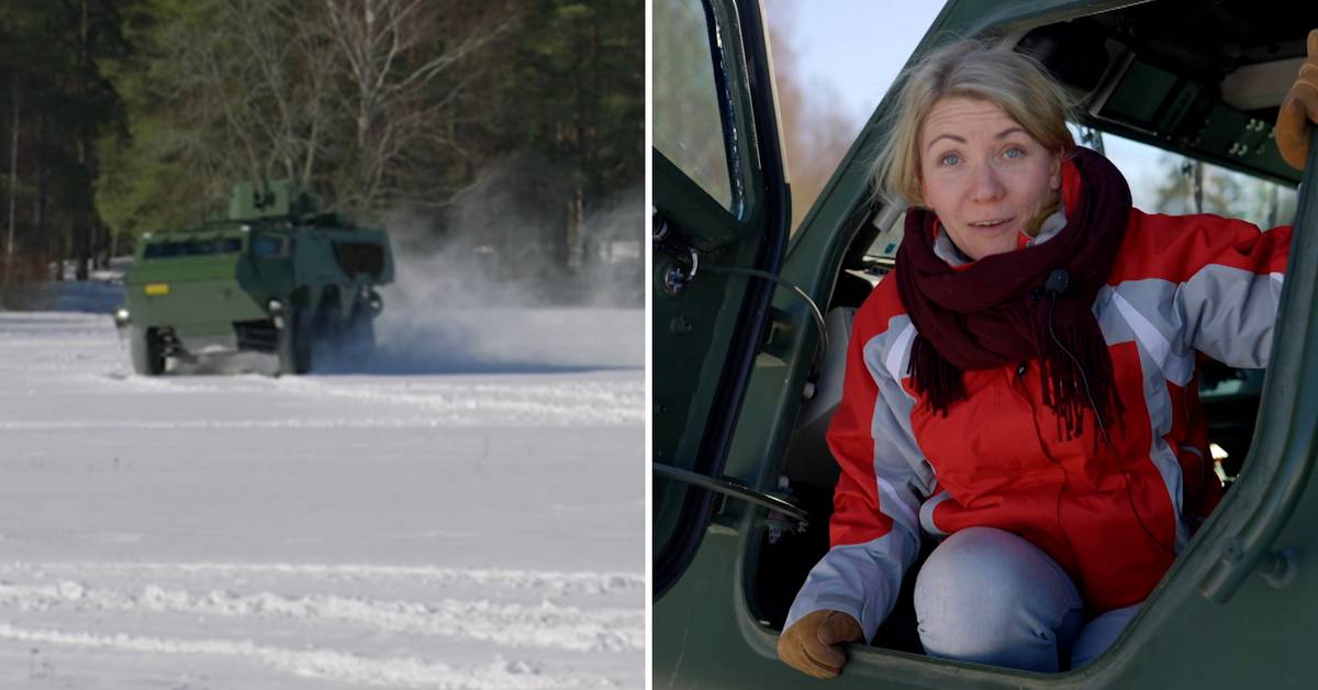 Sverige köper pansarfordon av finskägda Patria | SVT Nyheter