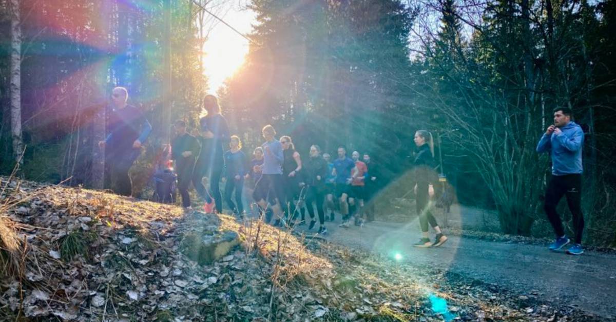 Springa i grupp – så funkar trenden som boostar din löpning | SVT Nyheter