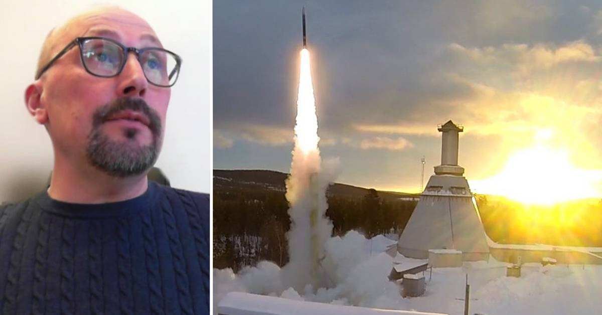 Uppskjutningsmiss i Kiruna – raket sköts rakt in i Norge | SVT Nyheter
