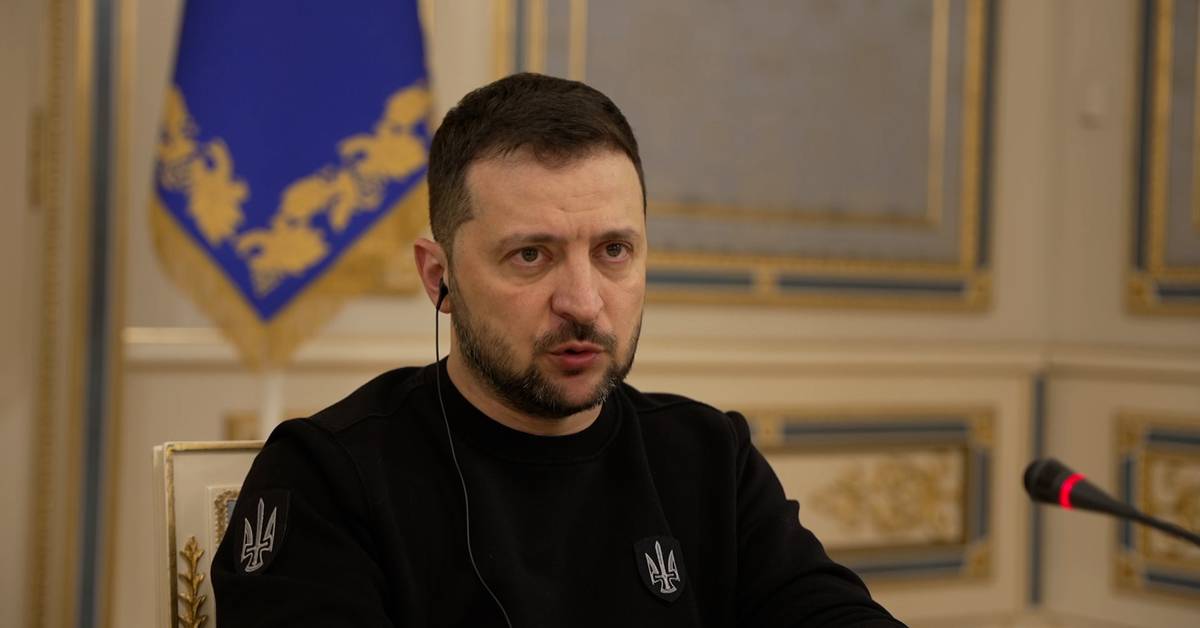 Zelenskyj till SVT: ”Mina barn uppfostras av min fru och av kriget ...