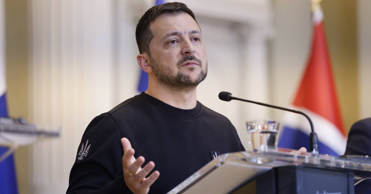 Ukrainas president Zelenskyj mötte Nordens ledare | SVT Nyheter