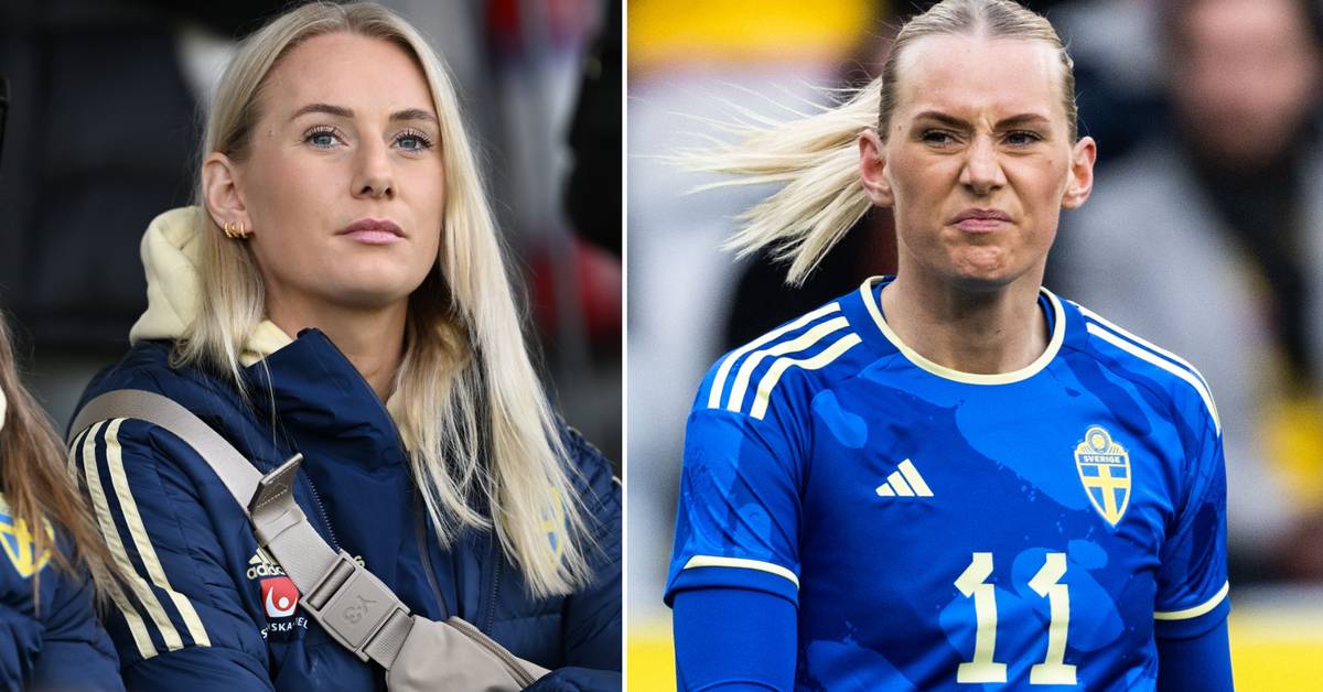 Stina Blackstenius drabbad av handledsfraktur | SVT Sport