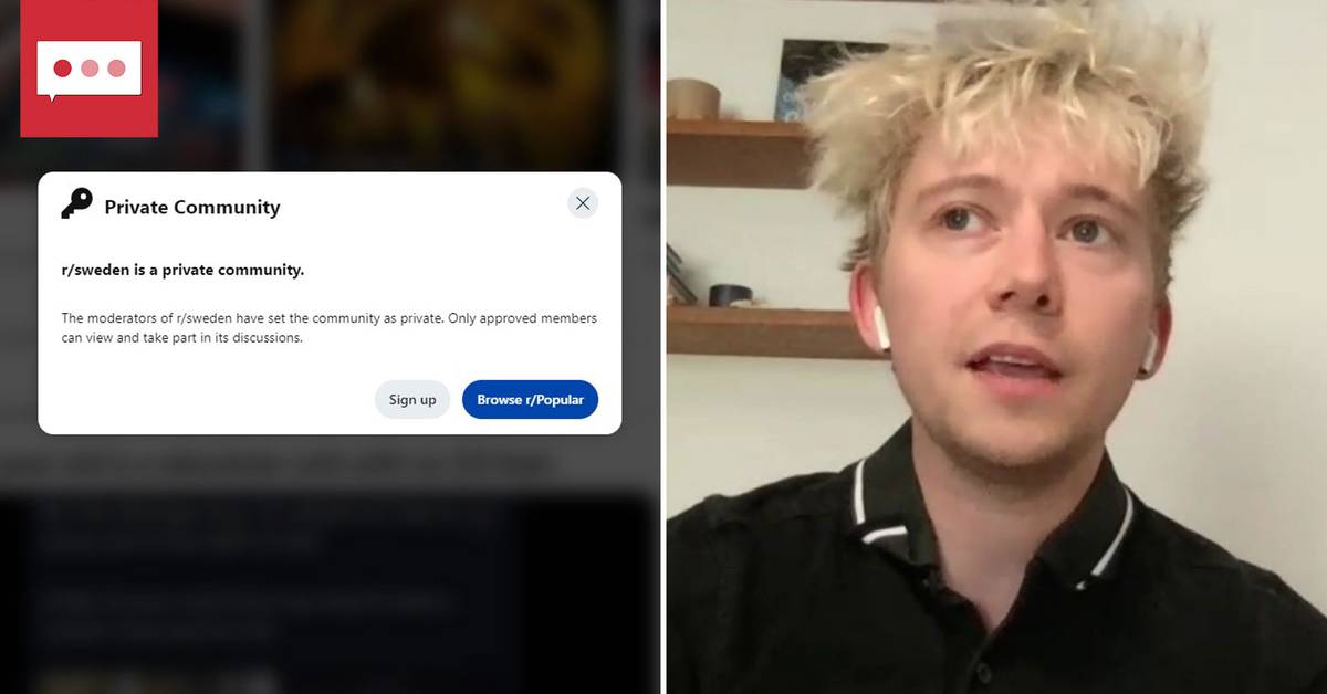 Därför släcker Reddit-användare ner underforumen | SVT Nyheter