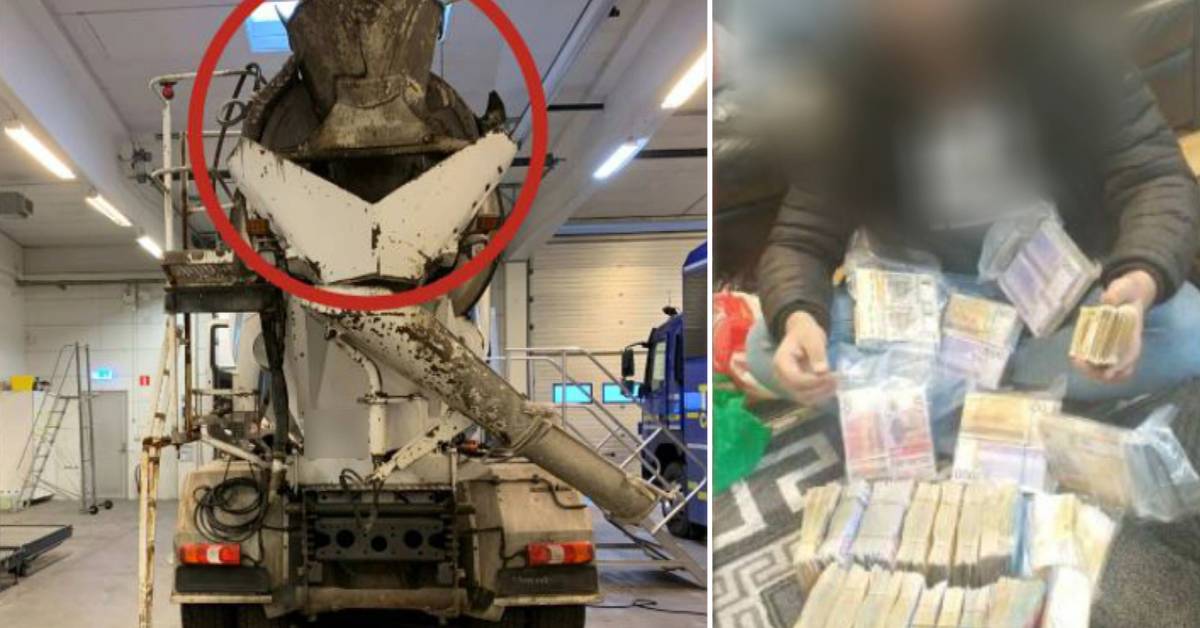 Stoppades i Trelleborgs hamn med 40 miljoner – fem döms till fängelse | SVT Nyheter