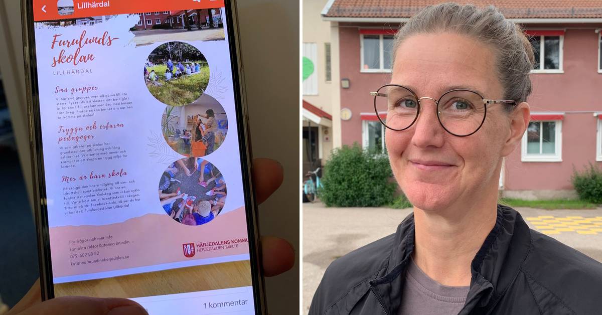 Skolan i Lillhärdal i akut behov av fler elever – lärarna annonserar på sociala medier | SVT Nyheter