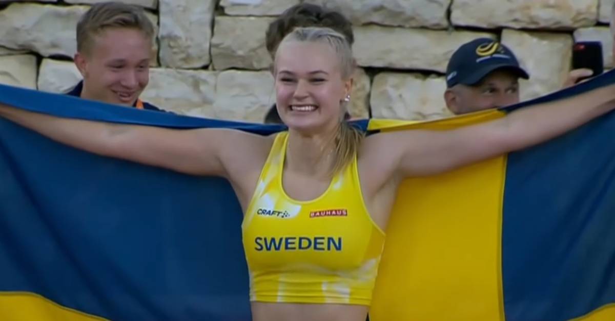 Sara Winberg vann EM-guld i stavhopp | SVT Sport