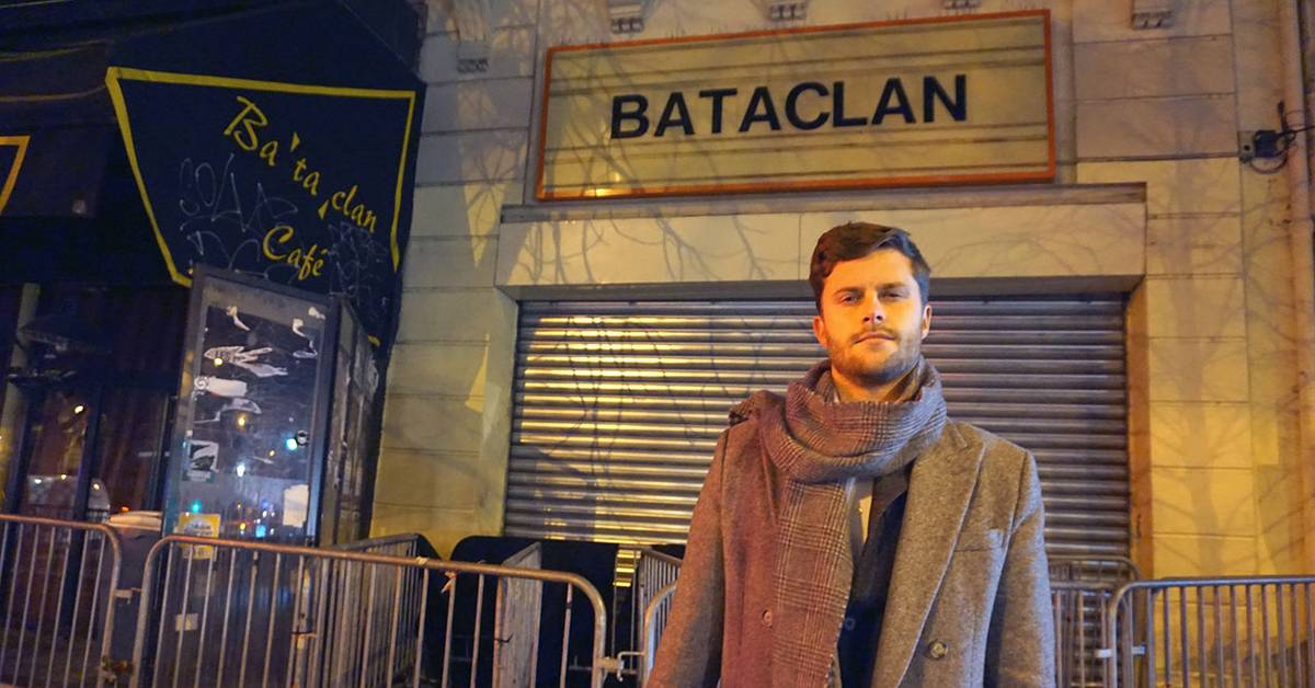 Hugo bor granne med Bataclan | SVT Nyheter