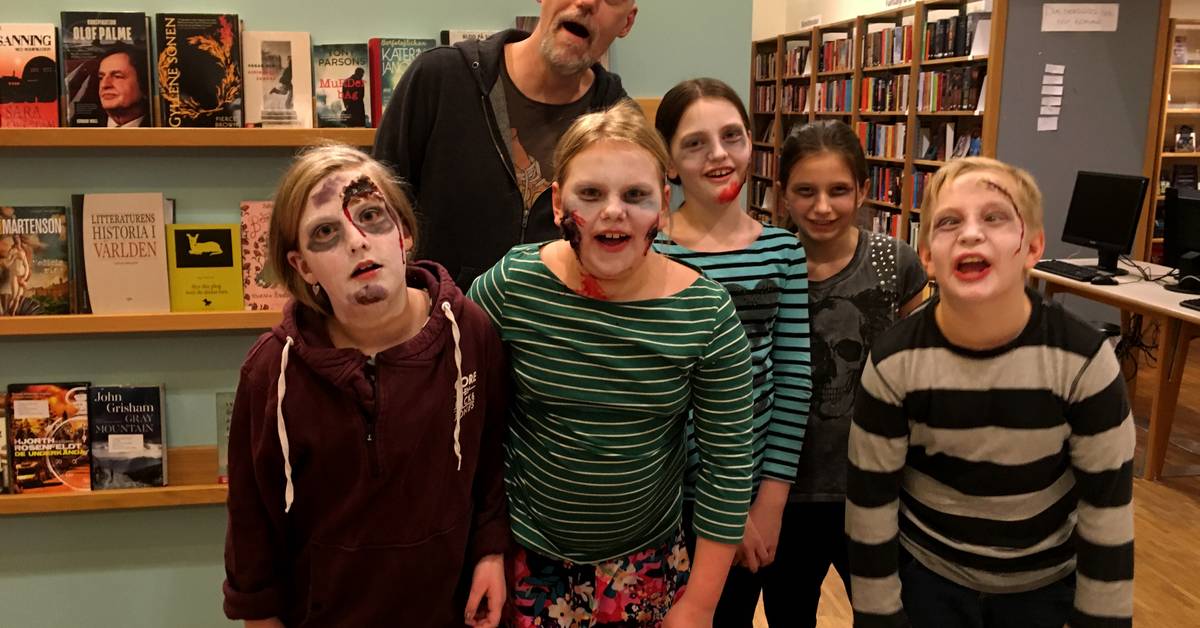 Bibliotek för zombies i Gislaved | SVT Nyheter