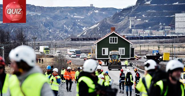 Quiz: What do you know about the city relocation in Kiruna? - Teller Report
