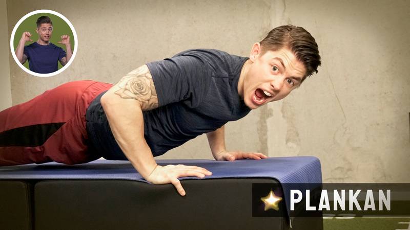 Alex träning – Plankan | SVT Play