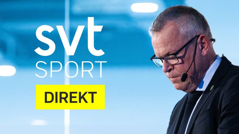 SVT Sport Direkt – Sveriges EM-kvaltrupp i fotboll presenteras | SVT Play