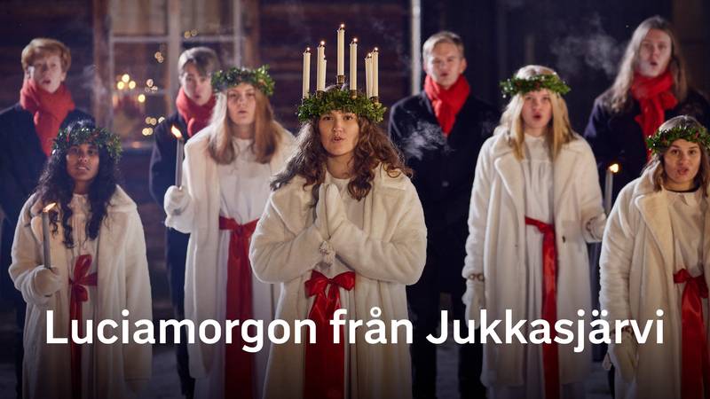Luciamorgon från Jukkasjärvi | SVT Play