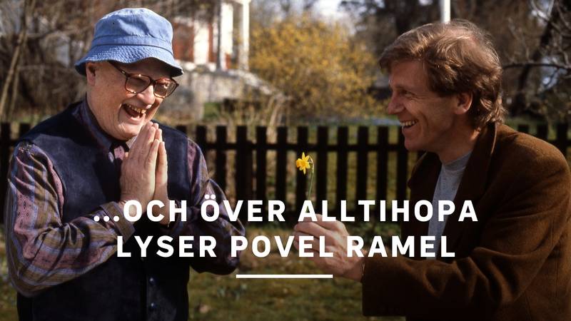 ...och över alltihopa lyser Povel Ramel | SVT Play