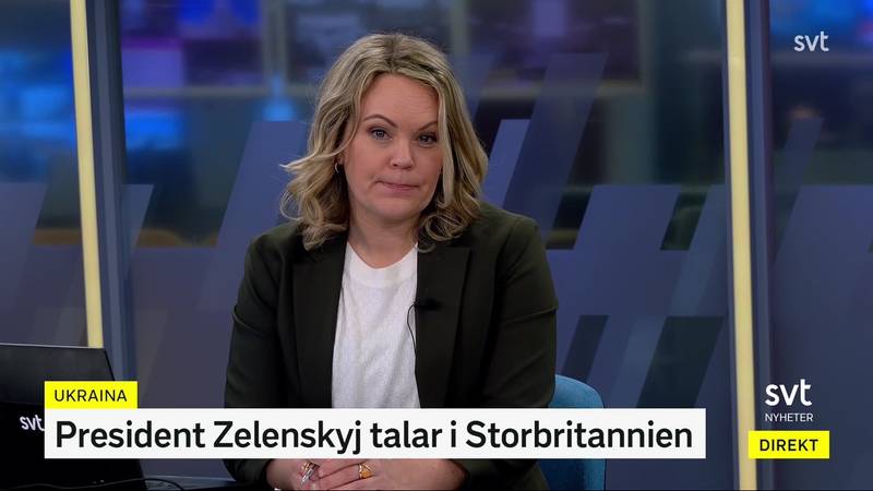 SVT Nyheter Direkt – Zelenskyjs tal till brittiska parlamentet | SVT Play